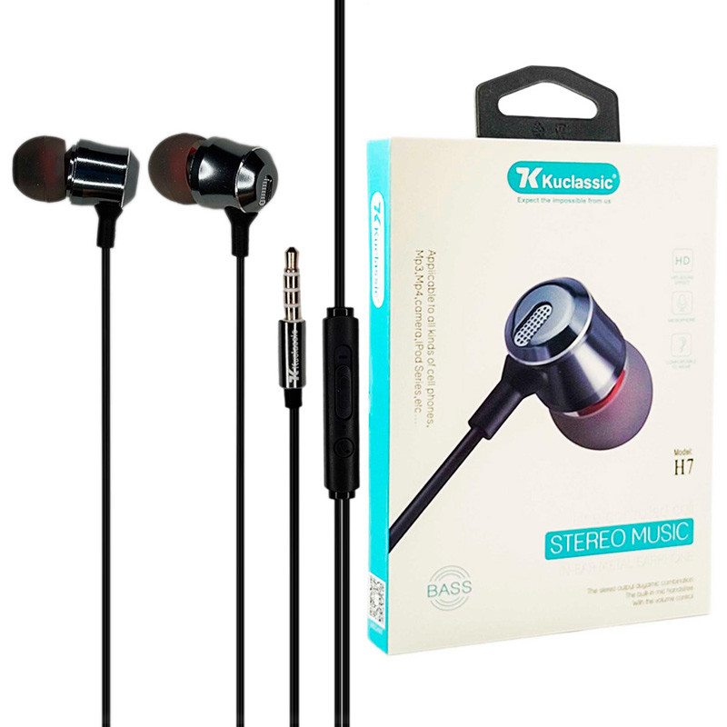 مشخصات، قیمت و خرید هندزفری با سیم kuclassic H7 | تکنوسان