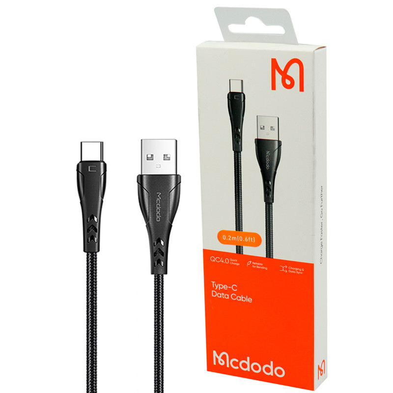 مشخصات، قیمت و خرید کابل کوتاه تایپ سی Mcdodo CA-746 3A QC4.0 20cm ...