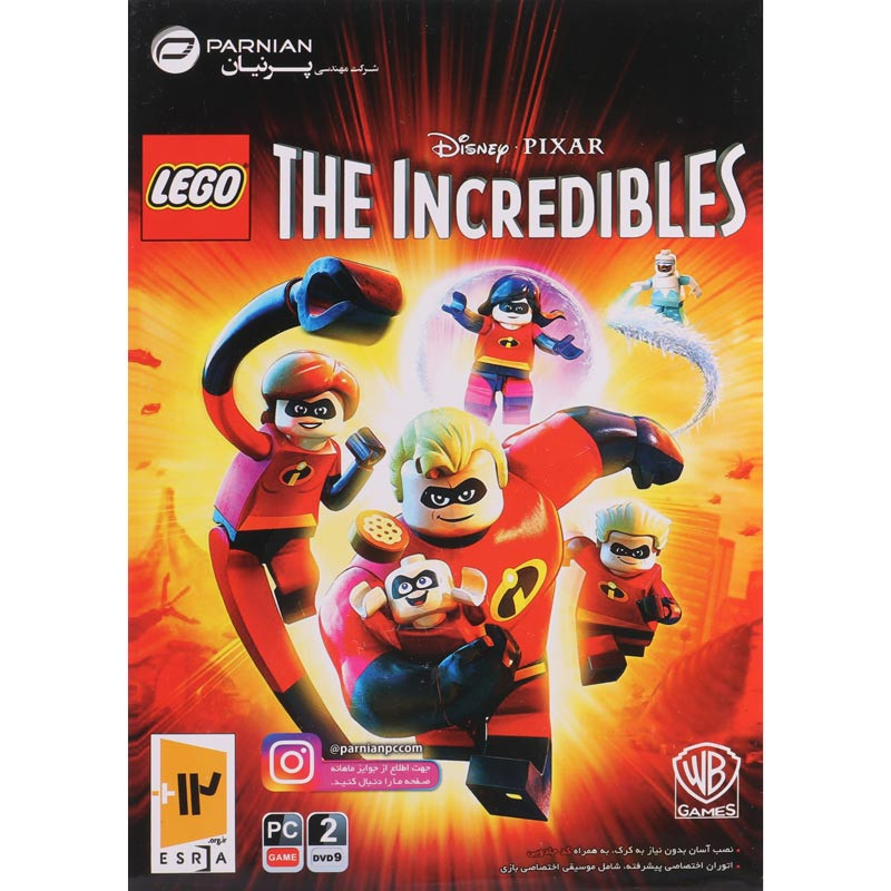 خرید LEGO The Incredibles PC 2DVD9 پرنیان | تکنوسان
