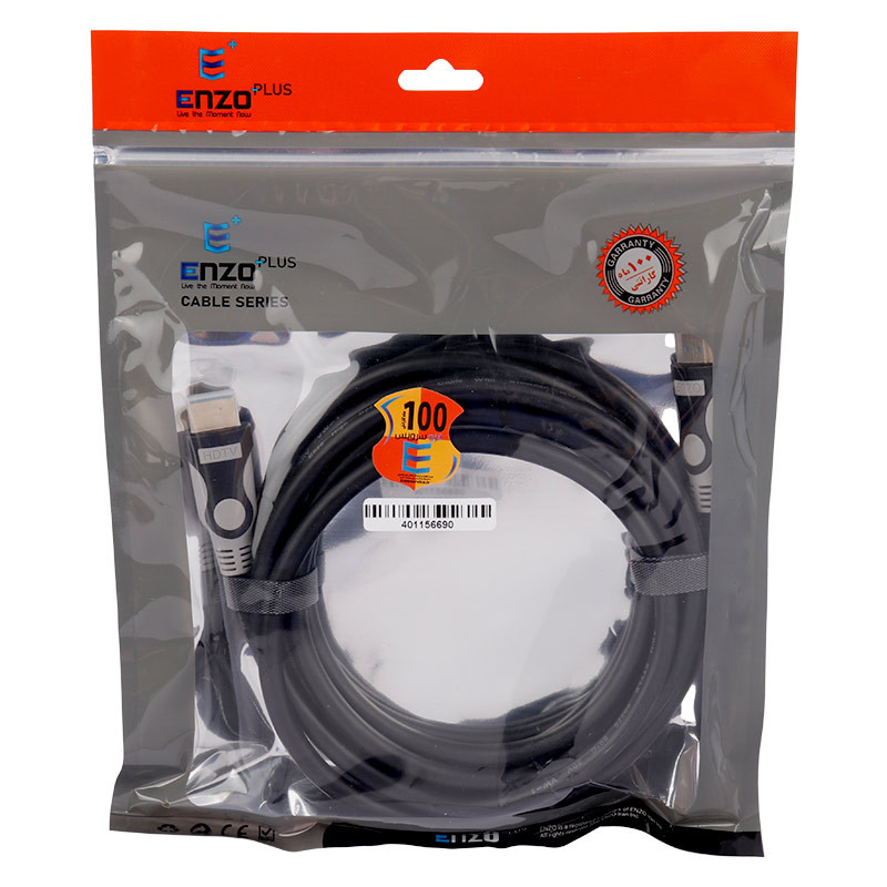 خرید کابل Enzo HDMI 19+1 v2.0 4k 3m | تکنوسان