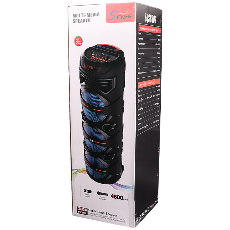 خرید اسپیکر بلوتوثی Sing-E مدل ZQS8302