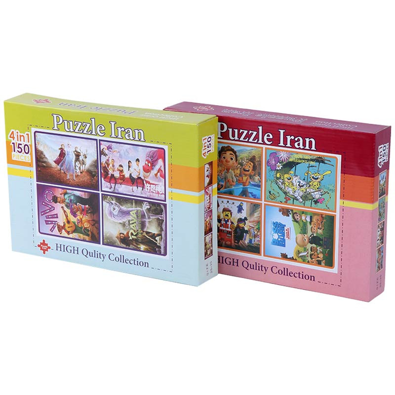 قیمت و خرید پازل 150 تکه Puzzle Iran 4 in 1 | تکنوسان