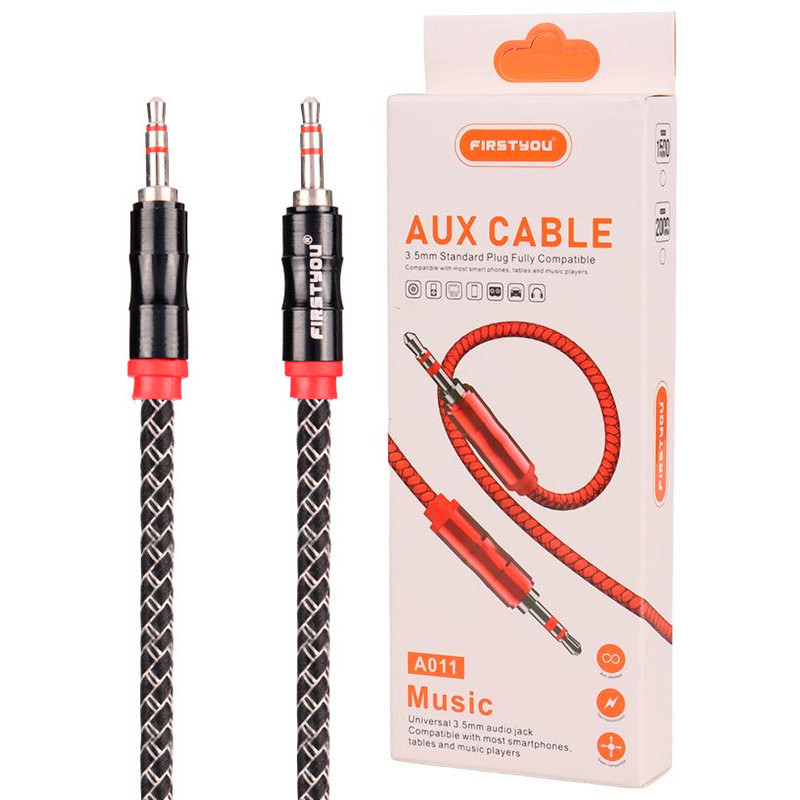 قیمت و خرید کابل Firstyou A011 AUX 1.5m | تکنوسان