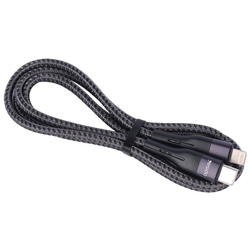 خرید کابل تبدیل فست شارژ Yesido CA155 Type-C To Lightning PD