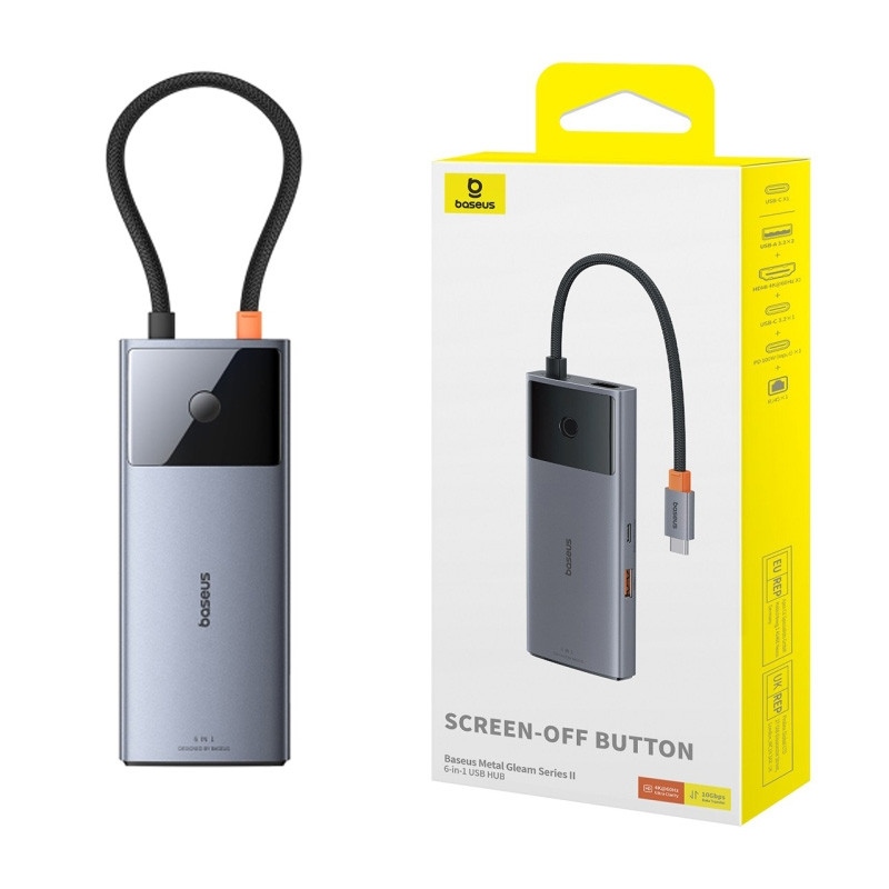 خرید هاب Baseus Metal Gleam Series II BS-OH099 | تکنوسان