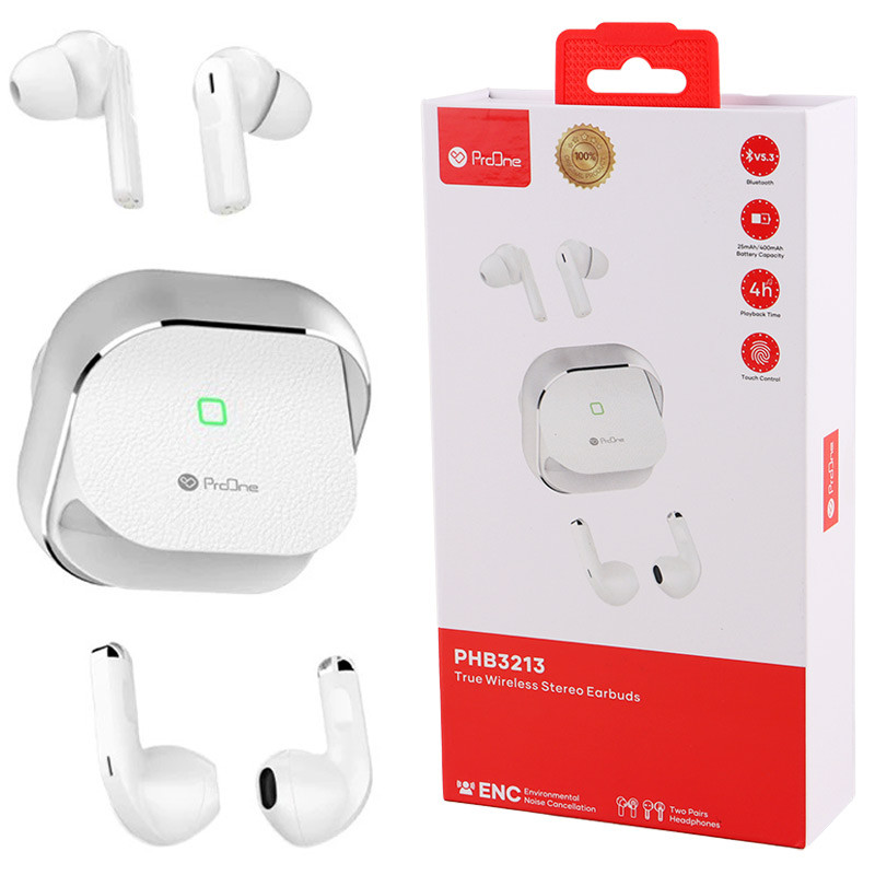 قیمت و خرید هندزفری بلوتوث ProOne PHB3213 TWS | تکنوسان