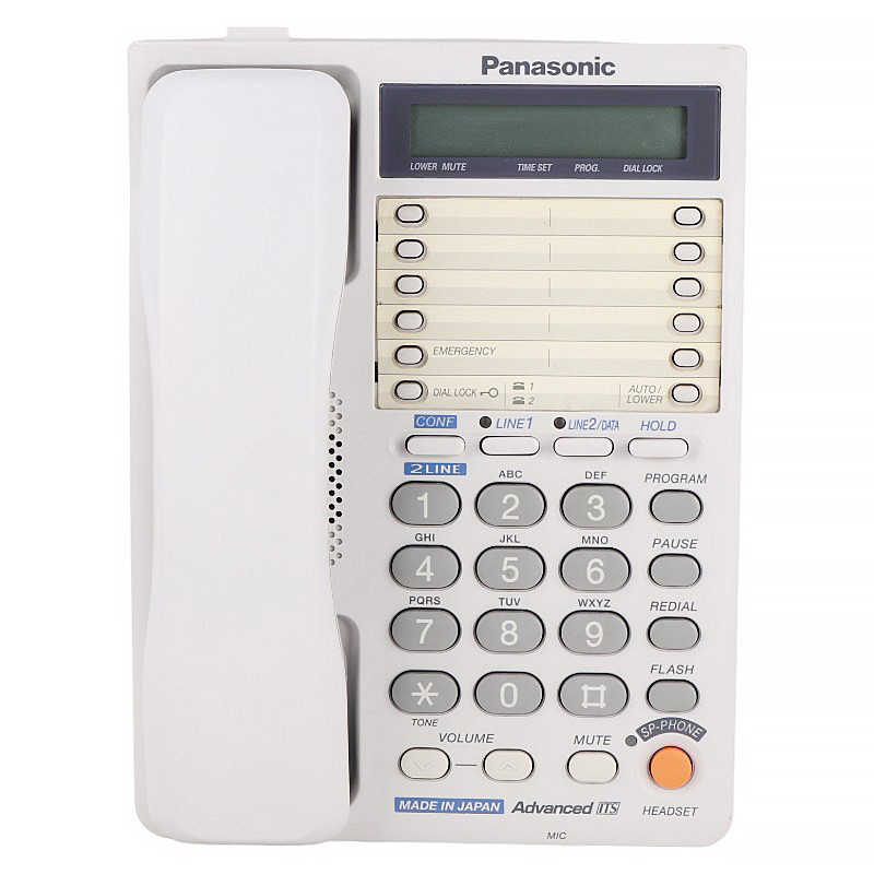 خرید تلفن رومیزی پاناسونیک Panasonic KX-T2378JXW | تکنوسان