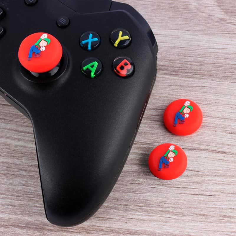 خرید روکش آنالوگ دسته بازی Play Station/XBOX طرح Luigi