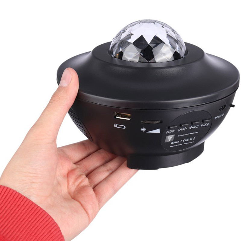 خرید چراغ رقص نور کهکشانی اسپیکر دار بلوتوثی BL-XK01|تکنوسان