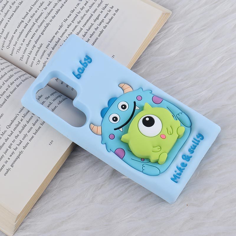 قاب عروسکی سامسونگ S24 Ultra پاپ سوکت دار طرح Mike & Sully