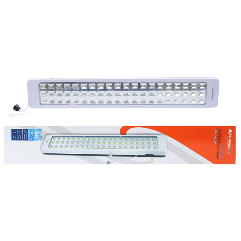 خرید چراغ اضطراری شارژی کامی سیف Kamisafe KM-7622C | تکنوسان