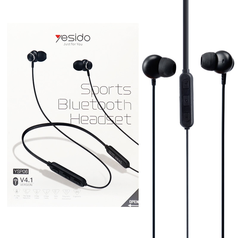 قیمت و خرید هندزفری بلوتوث دورگردنی Yesido YSP06 | تکنوسان