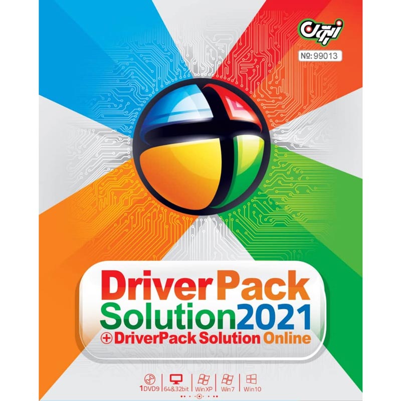 خرید DriverPack Solution 2021 + DriverPack Solution Online 1DVD9 زیتون ...