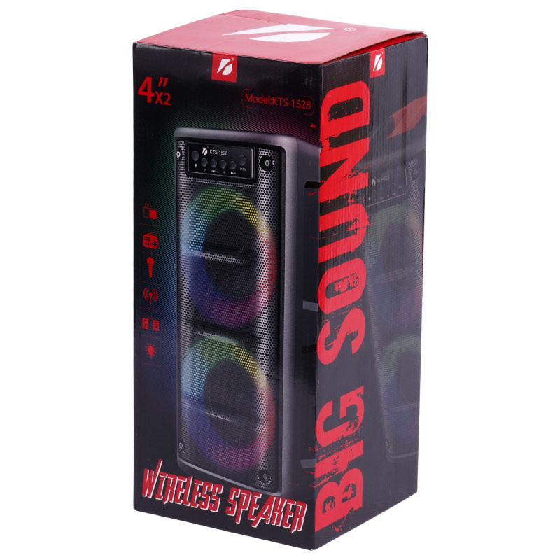قیمت و خرید اسپیکر بلوتوثی رم و فلش خور KTS-1528 | تکنوسان
