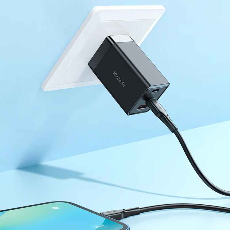 خرید کلگی فست شارژ Mcdodo CH-153 3Port 5A QC4.0 PD 65W | تکنوسان